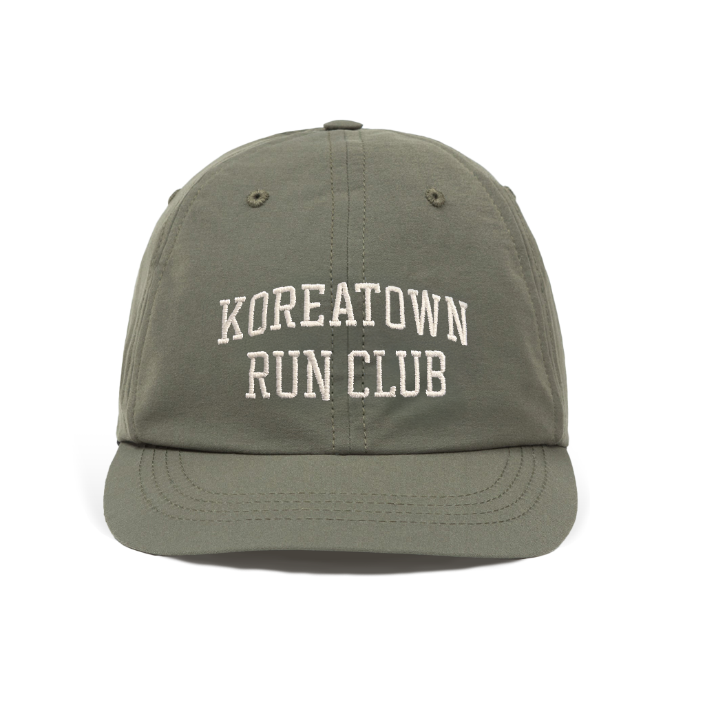 KRC COLLEGE NYLON CAP IN GREEN – Koreatown Run Club