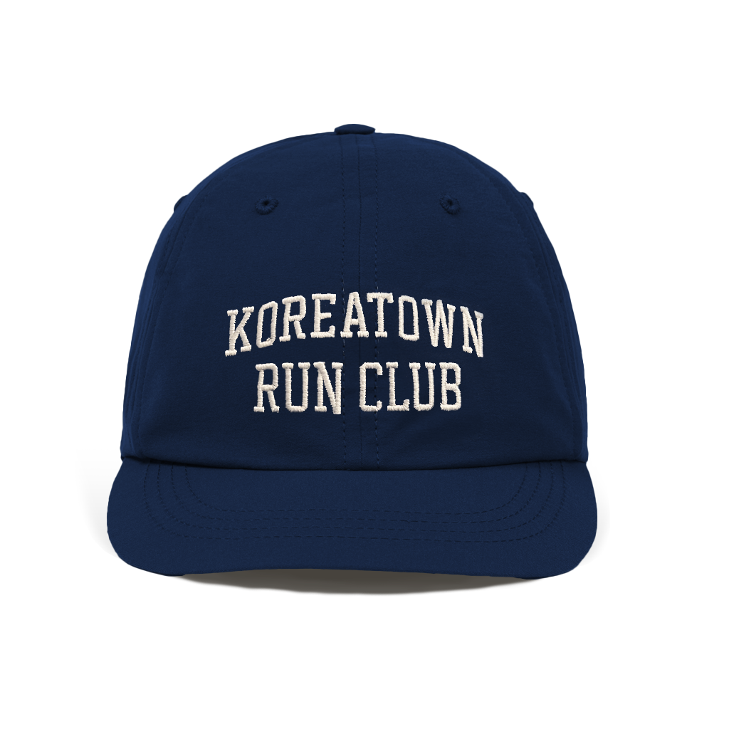 KRC COLLEGE NYLON CAP IN NAVY – Koreatown Run Club